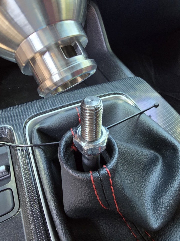 MS86 HONDA ACURA CIVIC SI Integrated Boot Collar Shift Knob HEAVY 580g ...
