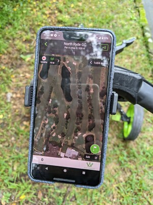 Golf Phone Rangefinder Holder Cradle for Buggy Cart Bushnell Sureshot ...