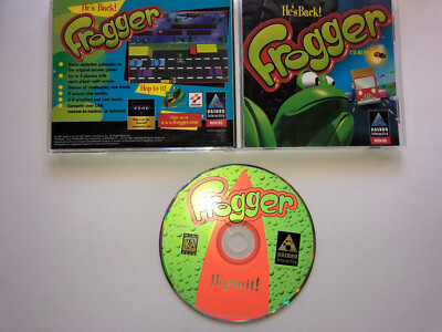 FROGGER (PC 1997) Hasbro CD-ROM Jewel Cas (CD iS NM) | eBay