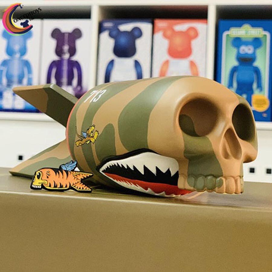 Mighty Jaxx SKULL BOMB WARTHOG SHARK Polystone H20CM(7.87inch) TOY | eBay
