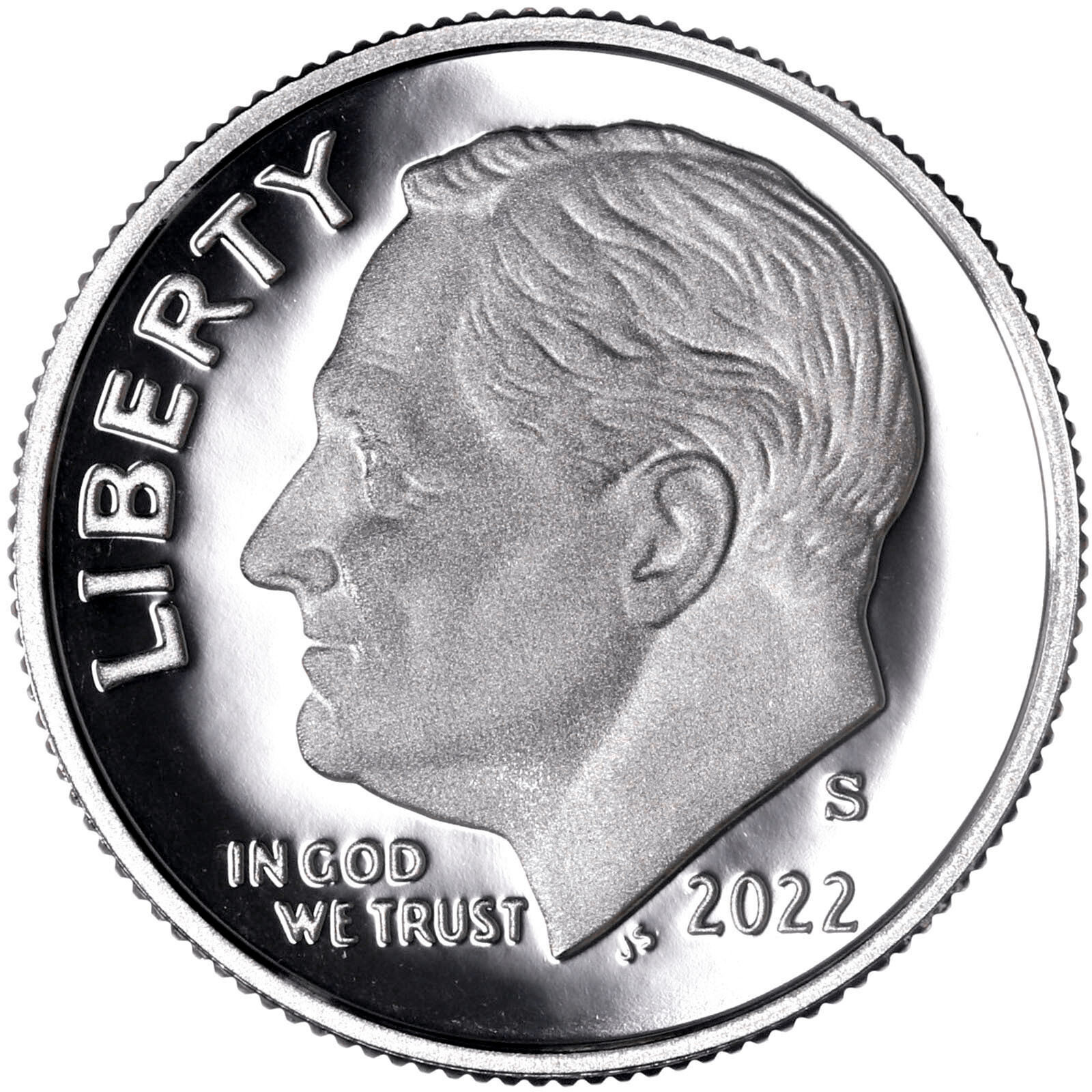 2022 S Roosevelt Dime Gem Deep Cameo CN-Clad Proof Coin | eBay