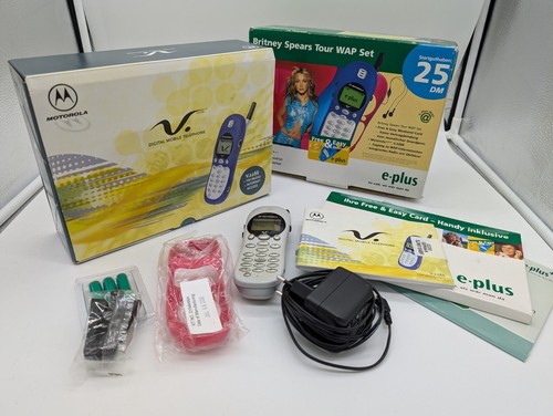 Vintage Motorola V.2288 Britney Spears Tour WAP Set In OVP Retro Phone ...