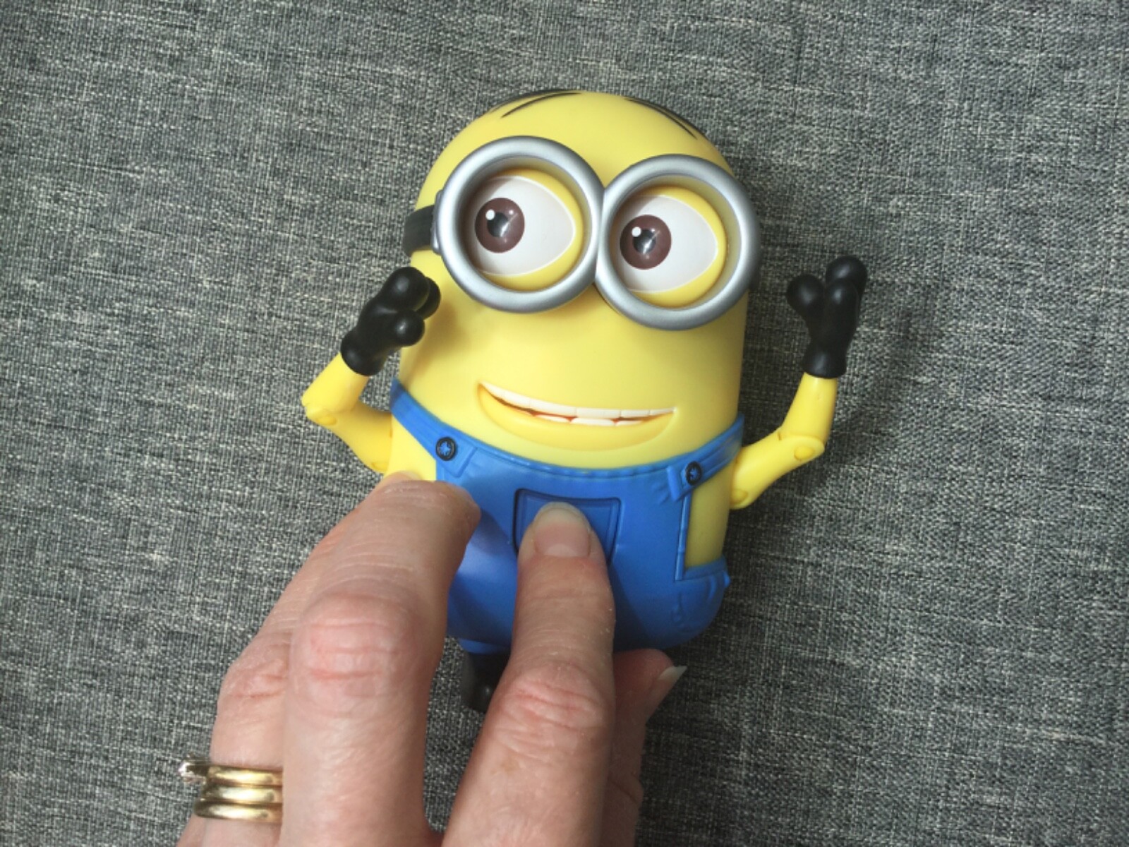 Despicable Me 2 Minion Dave With Rocket Launcher Action Figure 5” (RARE ...
