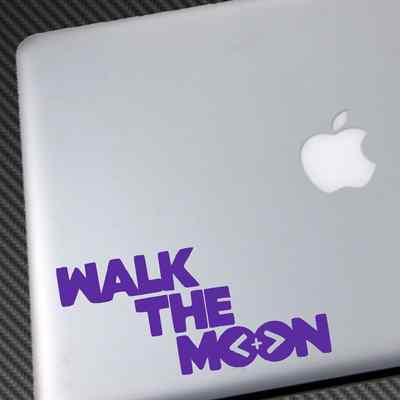 WALK THE MOON VINYL STICKER CAR DECAL cd shirt laptop tickets poster ...