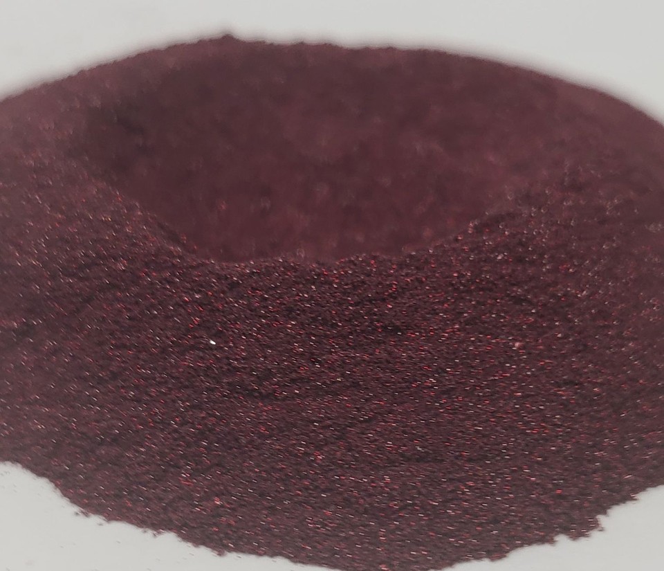 Mahogany Red Holographic Micro Mini .002 Hex Metal Flake Automotive ...