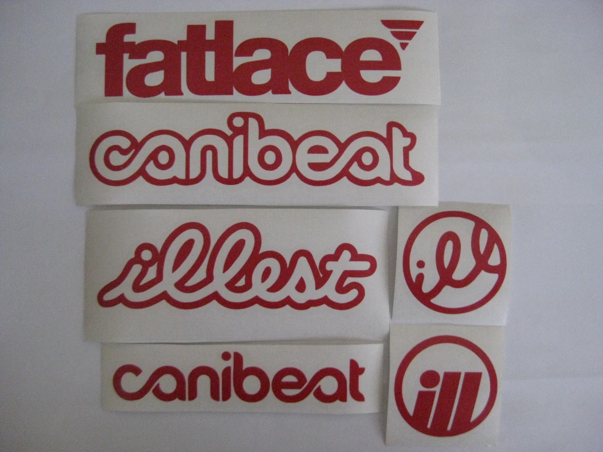Red Illest Sticker