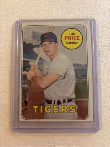 Jim Price 1969 Topps #472 Detroit Tigers Baseball Card | eBay