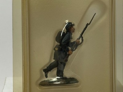 W. Britain 17864 Union Infantry Charging #1 Civil War 54mm Metal ...