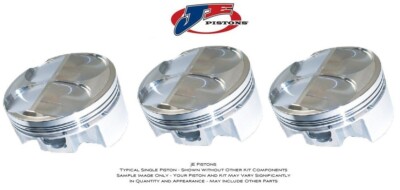 Ford Small Block 4.125 Bore 1.125 Comp Height JE Forged Pistons Set of ...