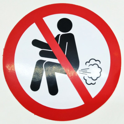 Do Not Forbidden Sticker Funny Label Joke Prohibition & Warning Funny ...