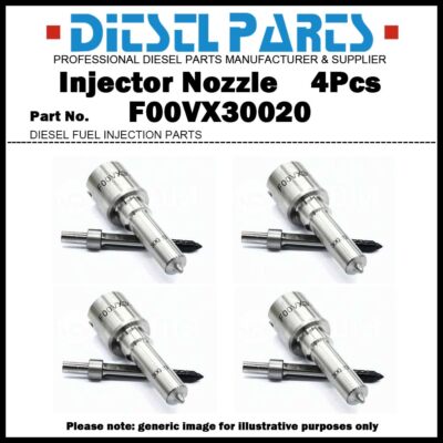 4x Fuel Injector Nozzle F00VX30020 for Land Rover Freelander L359 2.2d ...
