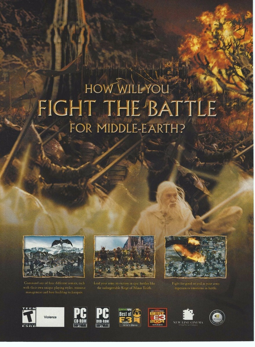 Lord Of The Rings Battle Art
