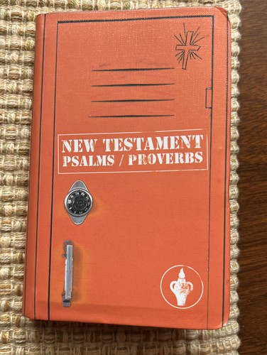 New Testament Psalms Proverbs Gideons Bible Pocket Small Mini Book 5 ...