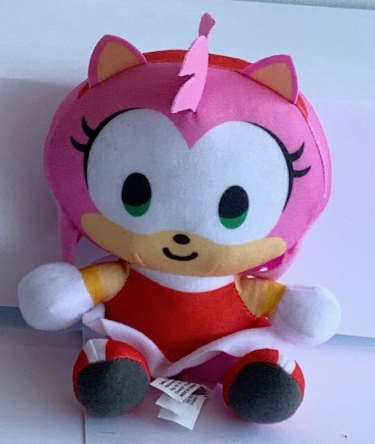 Sonic the Hedgehog Plush Tails Knuckles Shadow Amy 6" Stuffed SEGA ...