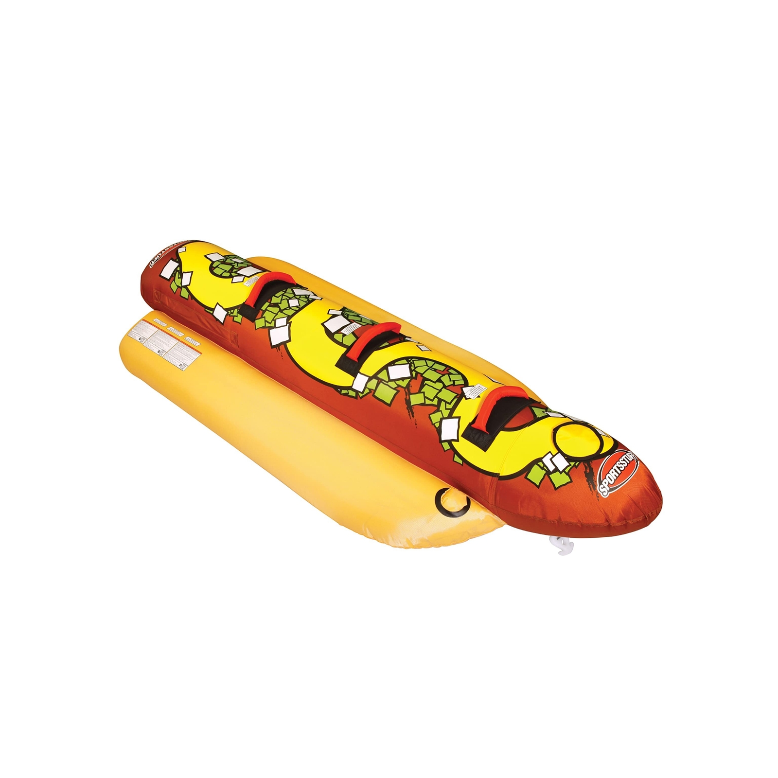 Sportsstuff+Hot+Dog+2+Person+Inflatable+Towable+Tube+Float for sale ...