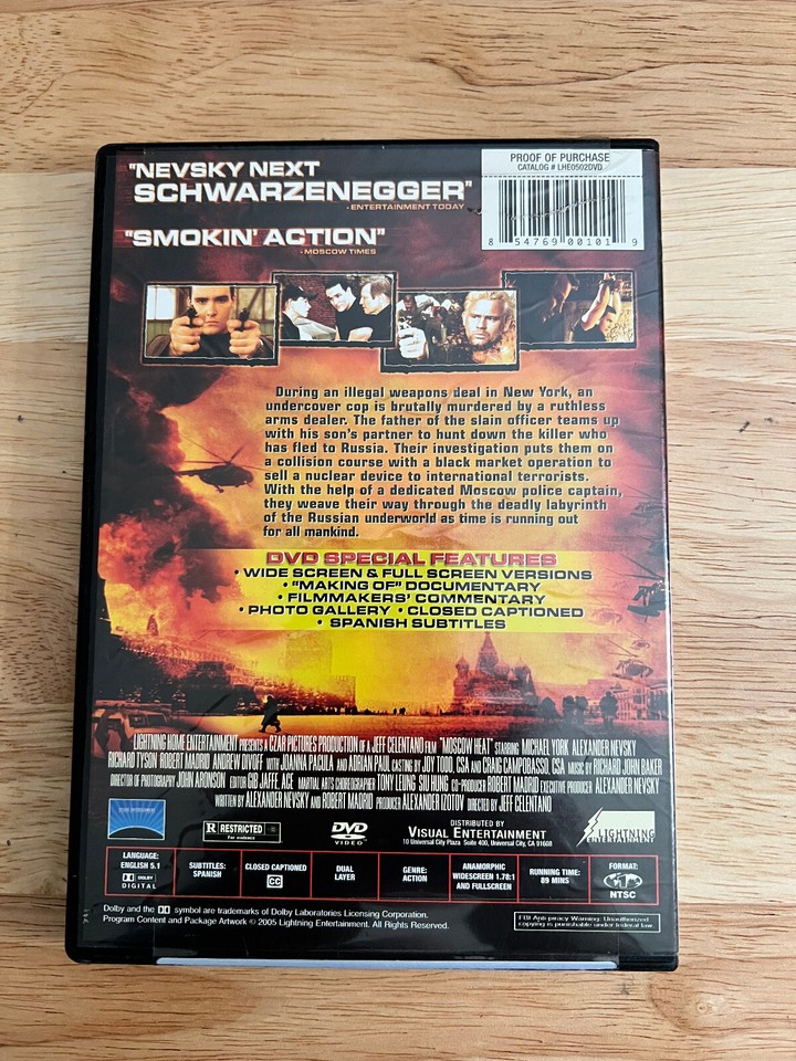 Moscow Heat (DVD, 2005) 854769001019| eBay
