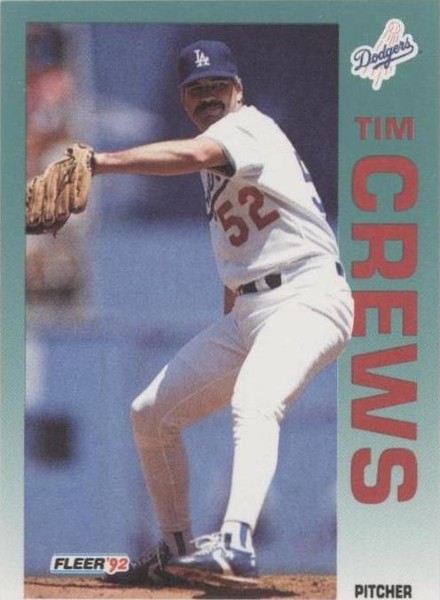 1992 Fleer - #452 Tim Crews for sale online | eBay