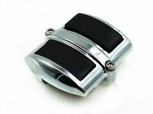 Motorcycle Chrome Rear Brake Pedal Pad Cover For Harley Yamaha Suzuki ...