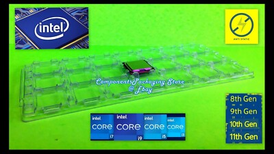 10th Gen 10000 Series CPU Trays fits LGA1200 Processors - Lot of 2 5 12 ...