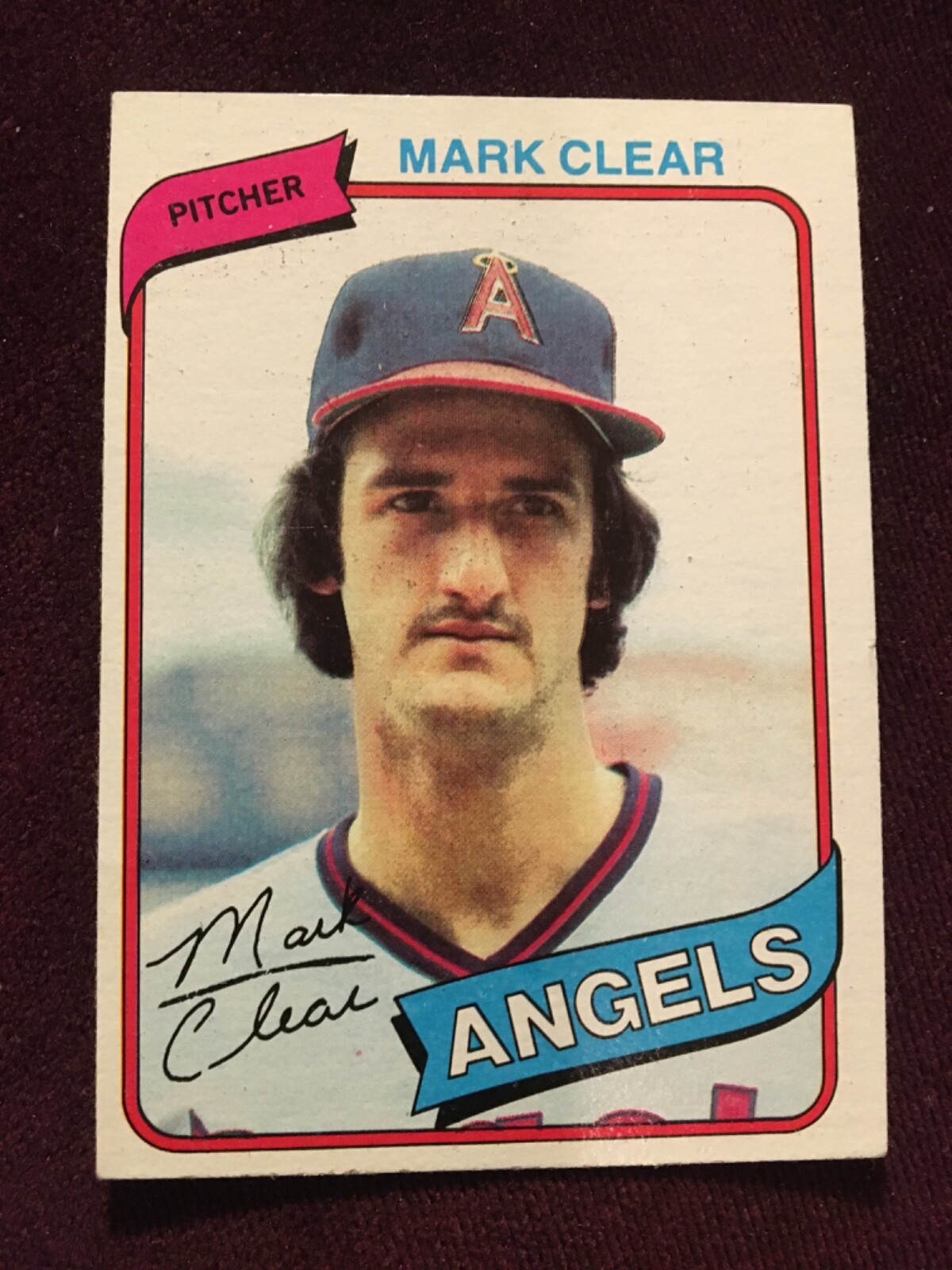 1980 Topps #638 Angels Mark Clear Baseball Card | eBay