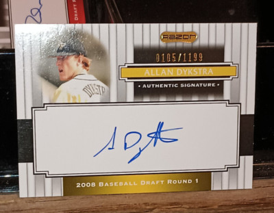 2008 Razor Signature Series #123 Allan Dykstra Autograph 0105/1199 | eBay