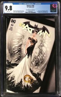 Batman #50 (2018) CGC 9.8 Natali Sanders Comic Street Market Edition B ...