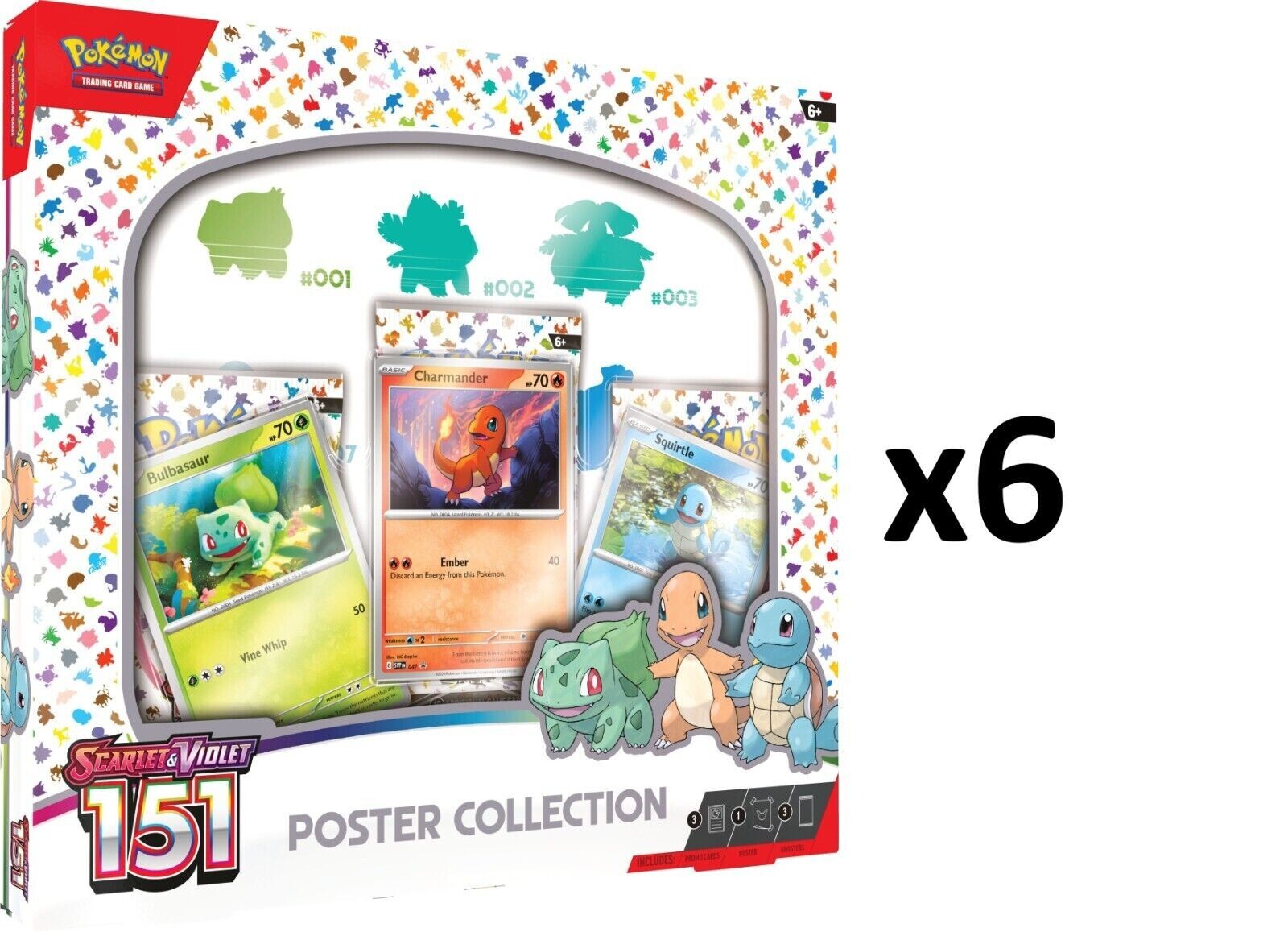 Nintendo Pokémon TCG Scarlet & Violet 151 Poster Collection Box - 3 ...