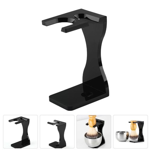 Acrylic Shaving Brush Stand Holder Beard Brush Support for Bathroom | eBay