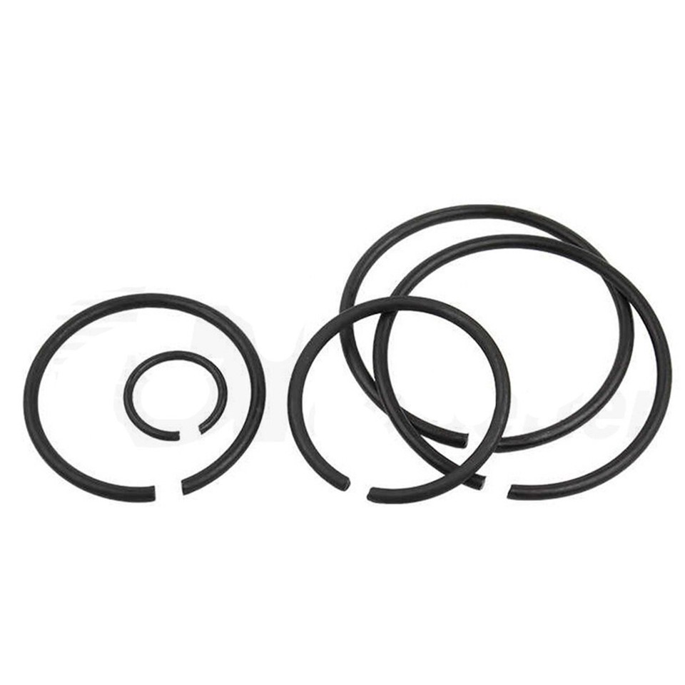 Retaining Rings Round Wire Circlip For Bores Snap Ring Spring Steel DIN ...