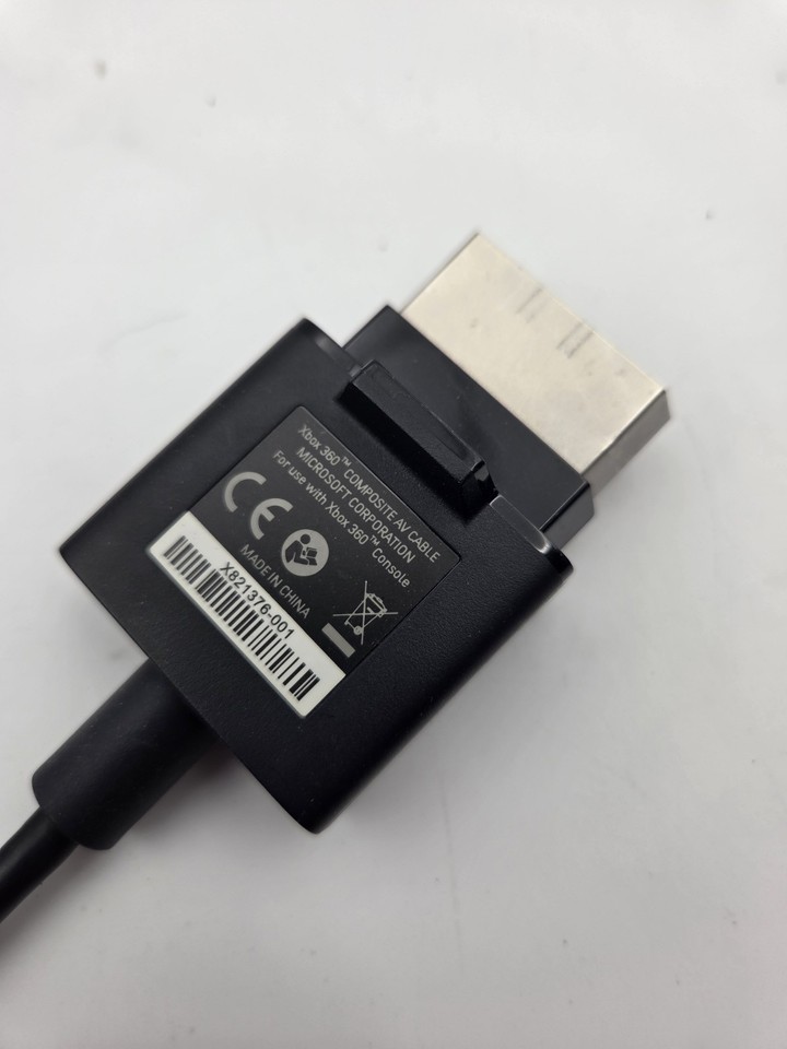 MICROSOFT XBOX 360 Slim COMPOSITE AV CABLE | eBay