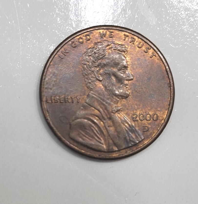 2000-D Lincoln Memorial Penny Close AM-Slightly Off Center-Ddr | eBay