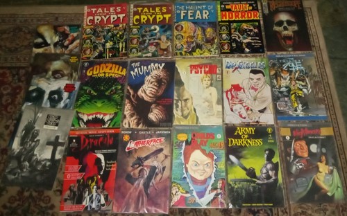 Horror comic book lot (25) rare first issues | eBay