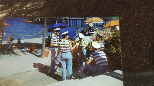 CDC HISTORIC Magic Lantern GLASS Slide CATALINA ISLAND BAND | eBay