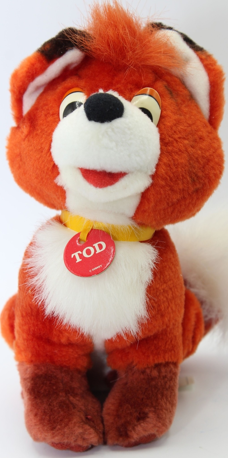 VTG The Fox and the Hound TOD Fox 7" Plush Doll Disney Video Release ...