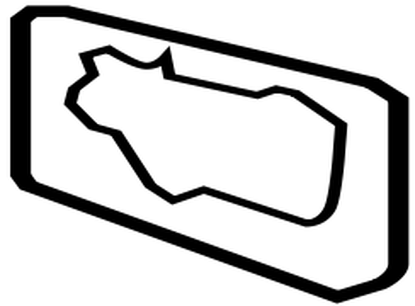 53296-0C010 Toyota Shield, heater air 532960C010, New Genuine OEM Part ...