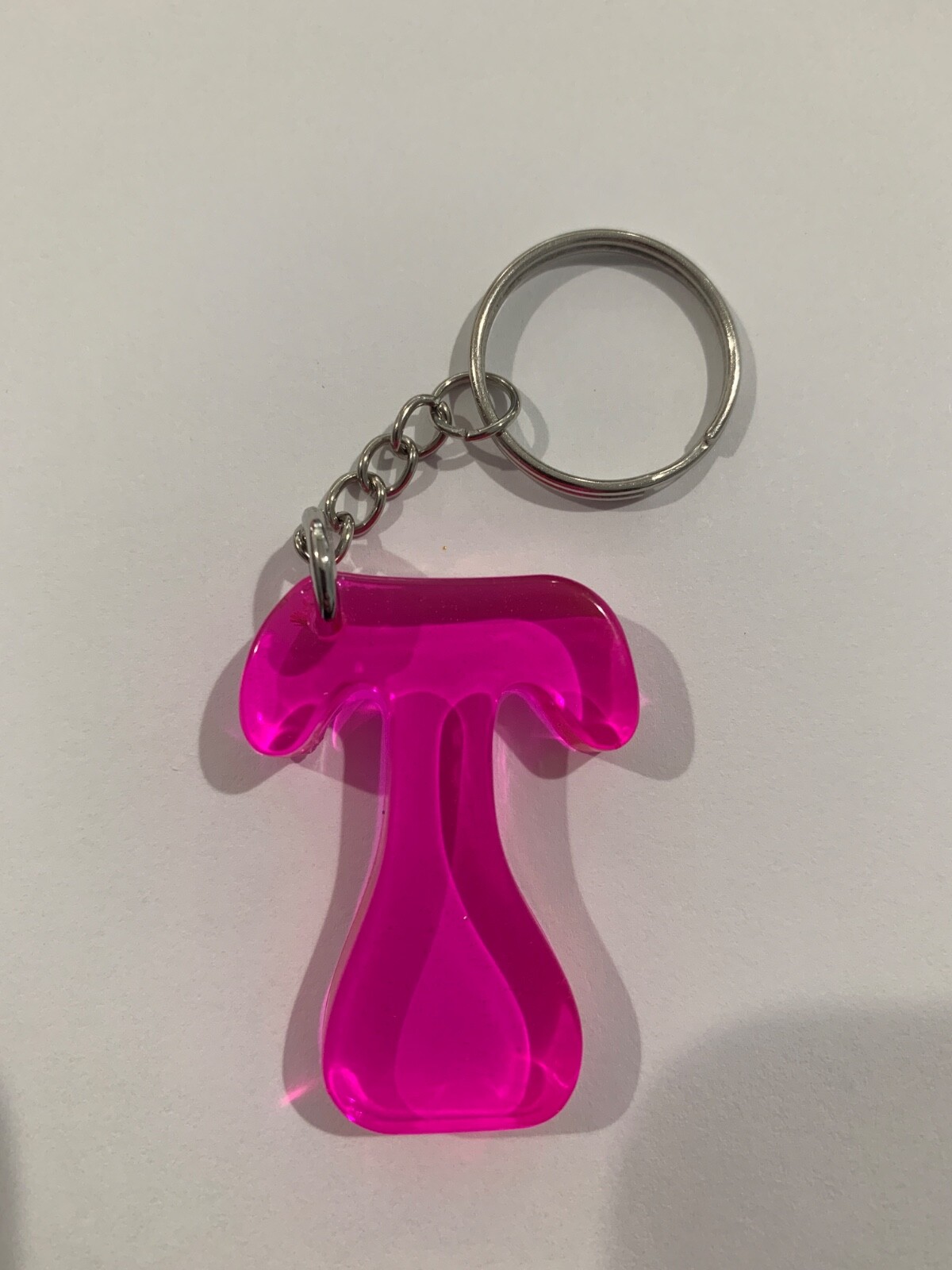 Letter T Key Chain Pendant Resin New | eBay