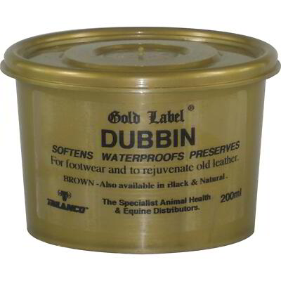 Gold Label 200g Brown Dubbin in Gold | eBay