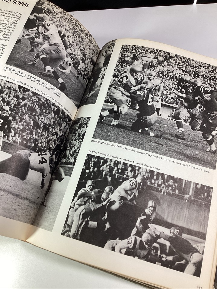 Notre Dame Fighting Irish Yearbook 1962 Great Pics Bob Hope Duke ...