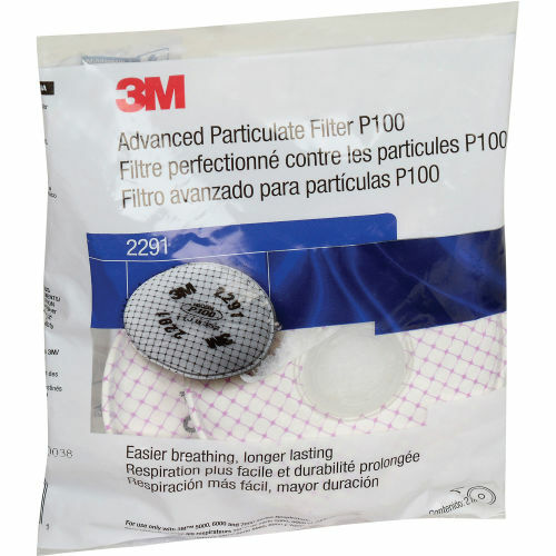 3M 2291 P100 Particulate Filter Cartridge Replacement Respirator ...