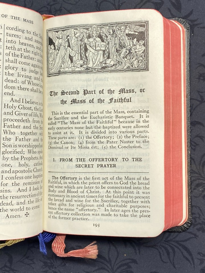 1928 MISSAL AND PRAYER BOOK FOR GIRLS AND WOMEN (LATIN AND ENGLISH) | eBay