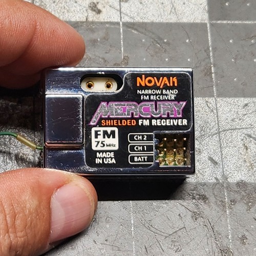Novak Mercury Shielded FM Receiver Untested | eBay
