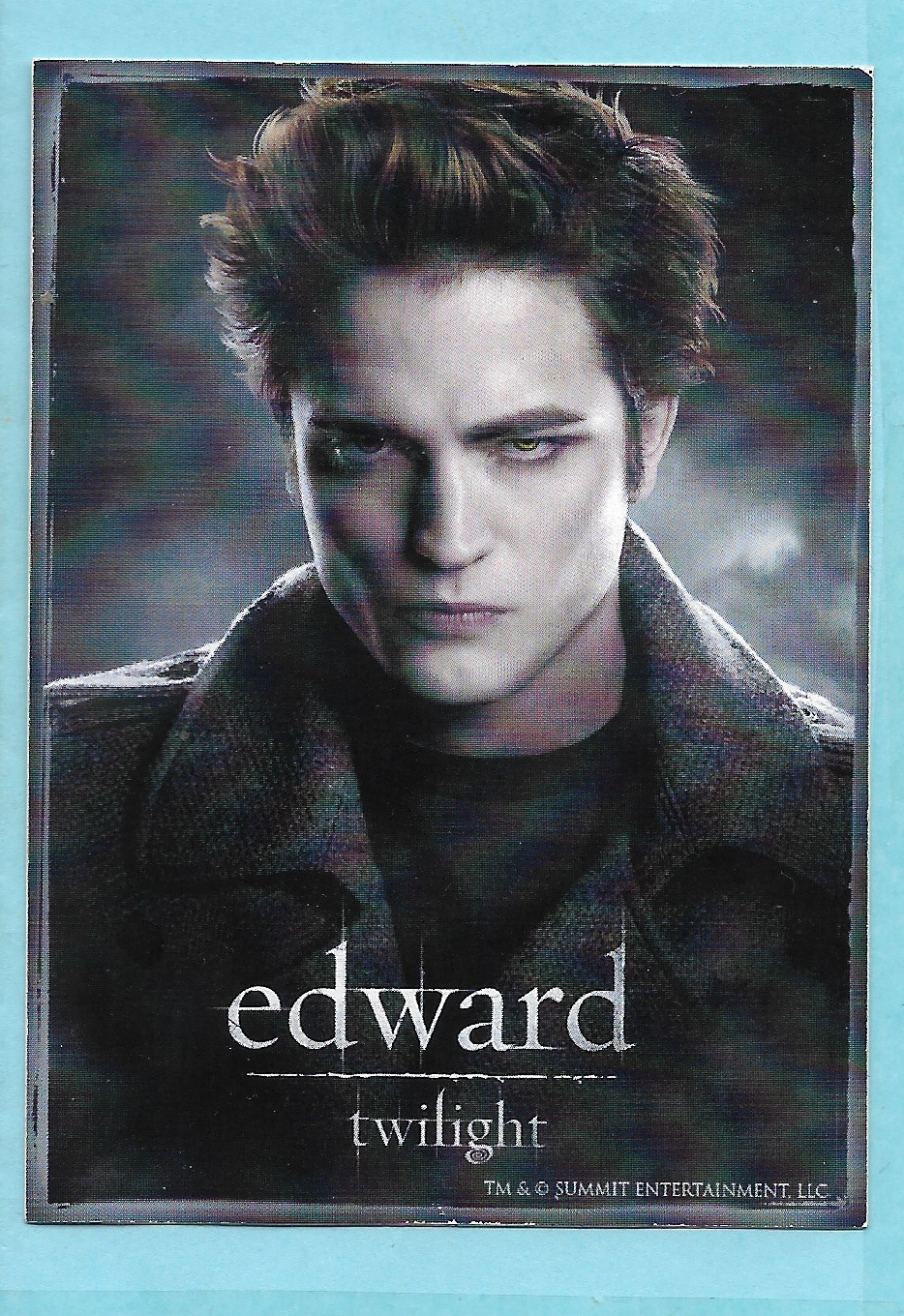 2008 - NECA Twilight Saga - EDWARD CULLEN - Sticker - NEW | eBay