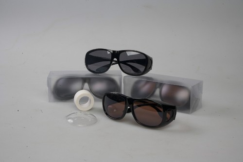 (100) PinPoint Optics Post Op Cataract Kits - Glasses, shields, tape ...