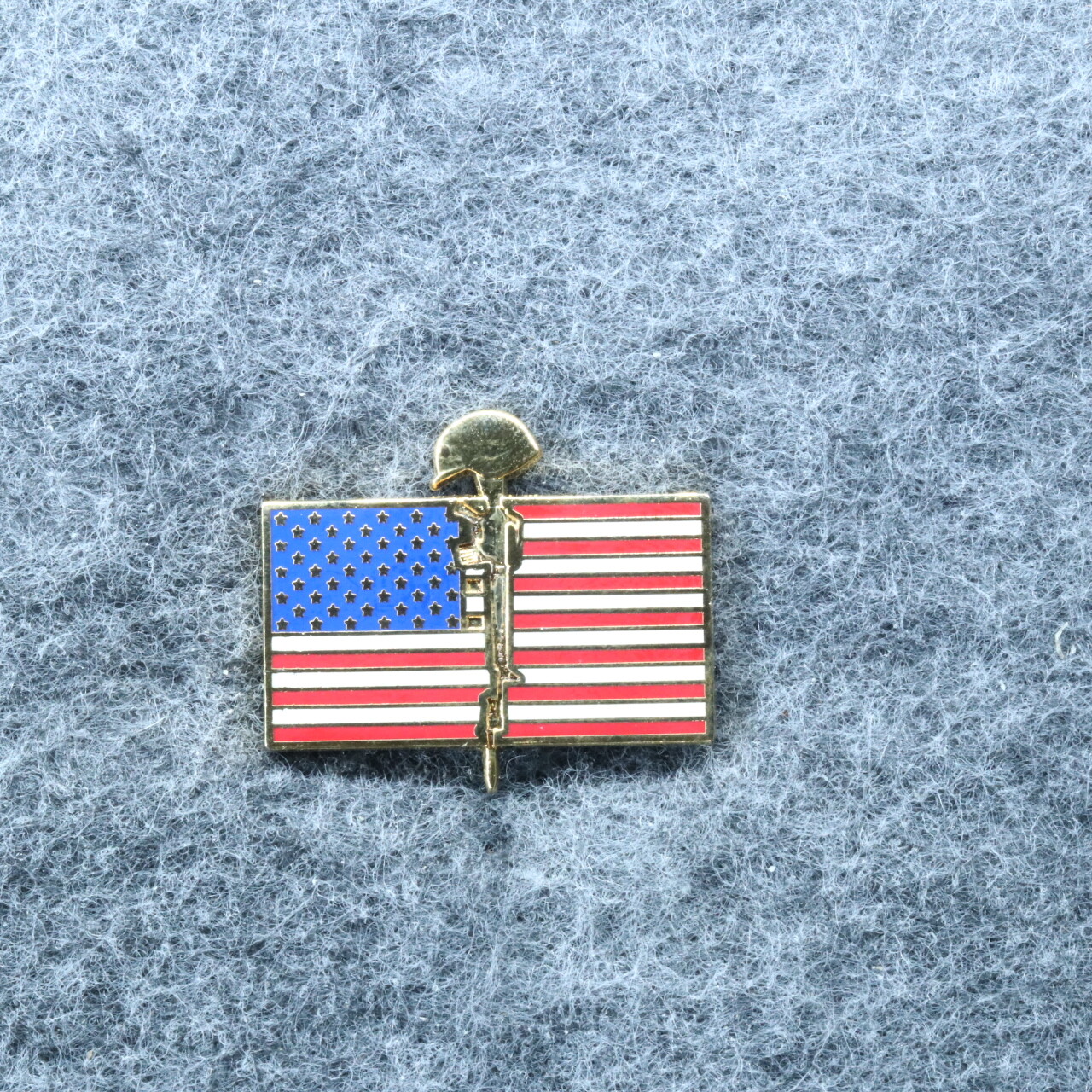 Military Hat Pin: U.S. Flag Remember the Fallen Pin [1-1/8"] | eBay