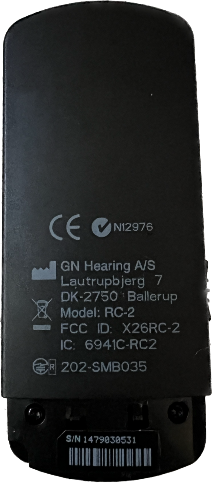 GN Hearing A/S Resound RC-2 Unite Remote Control 2 | eBay