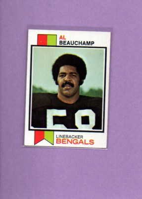 1973 Topps Football Set AL BEAUCHAMP Card # 337 NICE! | eBay