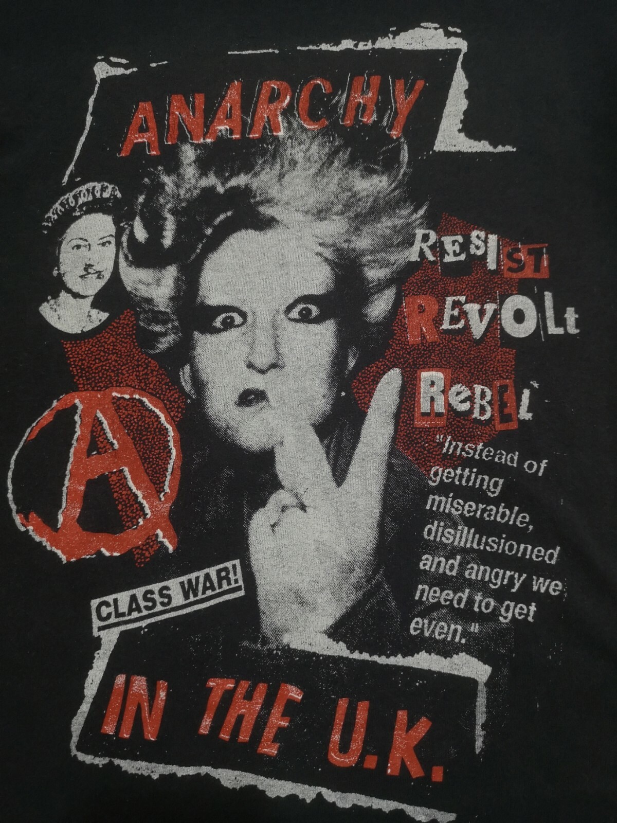 Rare! Vintage 80's Anarchy In The UK Punk Promo God S… - Gem