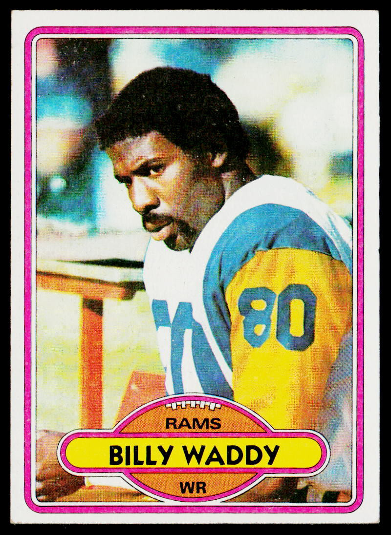 Billy Waddy 1980 Topps Rams 342 | eBay
