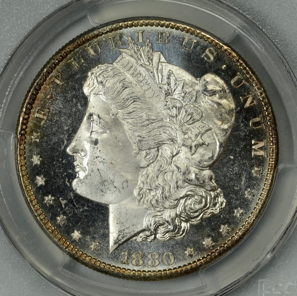 1880-S PCGS MS65 PL Morgan Dollar * DMPL OBVERSE & PL REVERSE ...