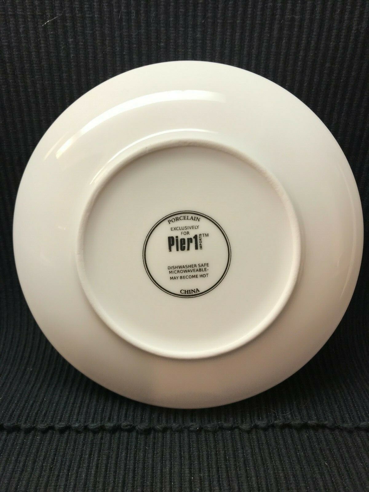 Christmas Reindeer Mistletoe Appetizer Plate Set or 4 Pier 1 Imports ...